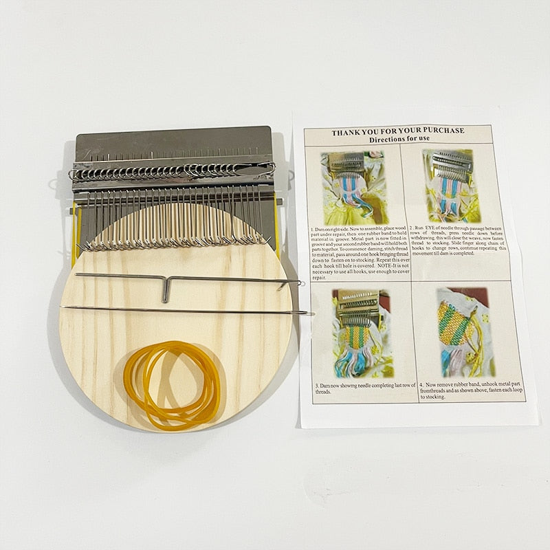 【LAST DAY SALE】Darning Mini Loom Machine – Nomardic