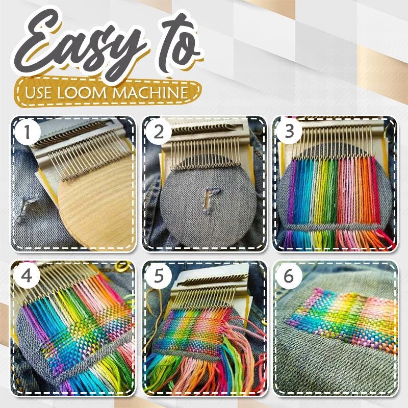 【LAST DAY SALE】Darning Mini Loom Machine – Nomardic