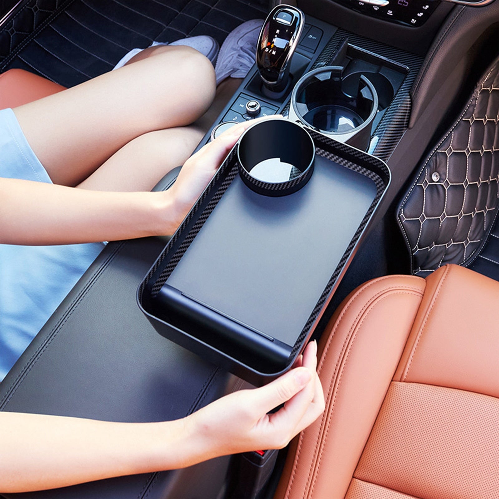 【LAST DAY SALE】Vehicle Cup Holder Extender & Food Tray – Nomardic